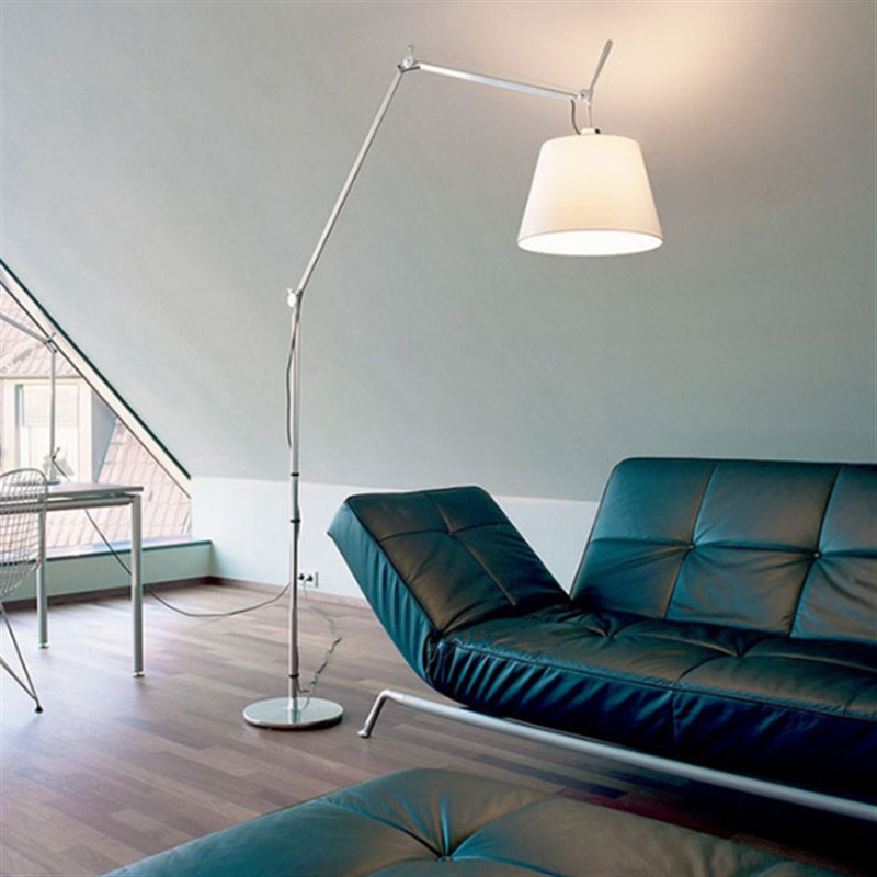 Nordic Design Artemide Tolomeo Maxi Floor Lamp Swing Arm Lndustrial ...